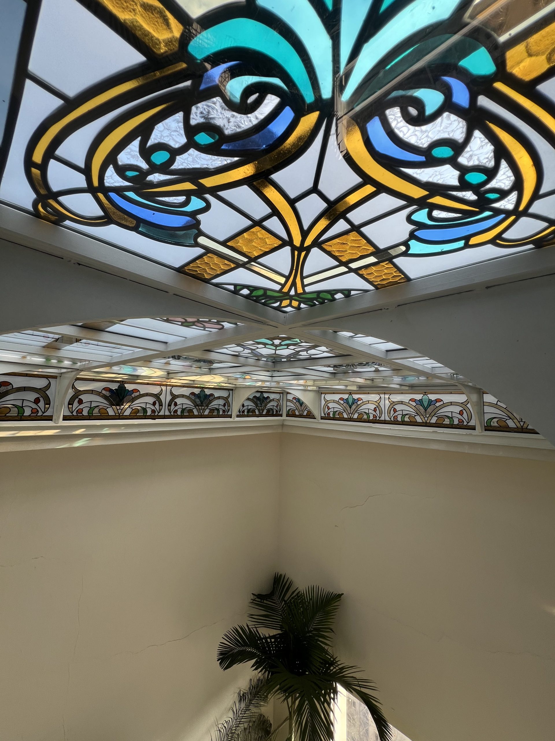 Orkideh Tower Stained Glass Skylight Project | TAJ